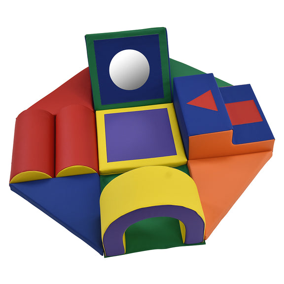 Shape & Play Obstacle Course – Soft Tiles